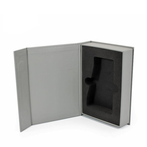 Book shape box with die cutting insert - Chenxin Packaging